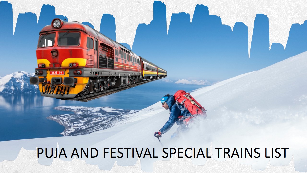 Western Railway 240 Puja and Festival Special Trains List - Rail Travels